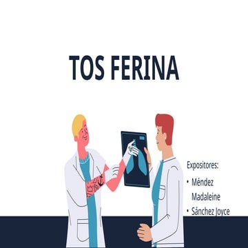 TOS FERINA - UCIP.PEDIATRICO, NIÑOS -ADJ | PPTX