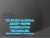Water purification methods | PPT