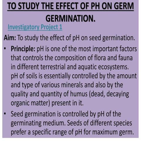 TO STUDY THE EFFECT OF PH ON GERM.pptx