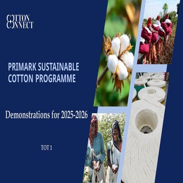 TOT1- Demo-PPT-v1-Selection of activities for demos Site Selection ...