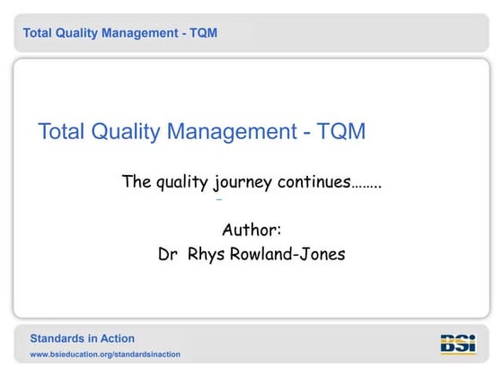 Tqm | PPT