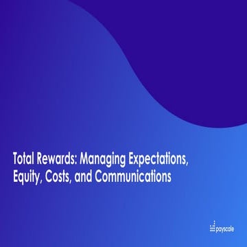 Total rewards managing expectations | PDF