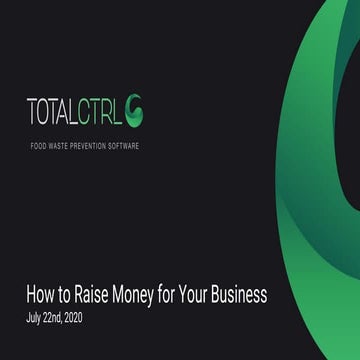 Startup Funding in Oslo, Norway by TotalCtrl Founder Institute Grad | PPT