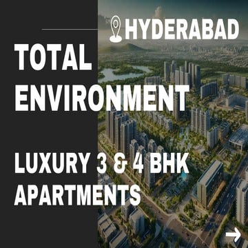Total Environment Financial District - Luxury Redefined 3 & 4 BHK Homes ...