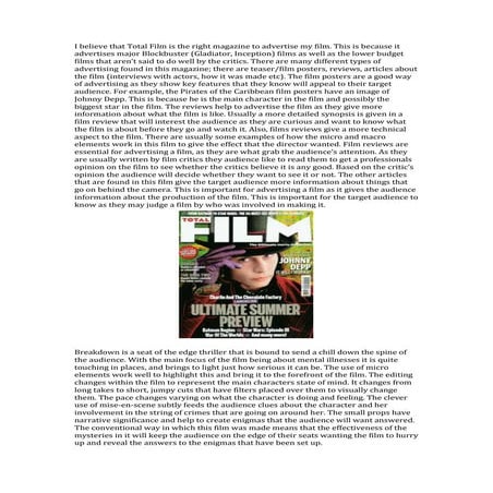 Film magazine article | DOCX