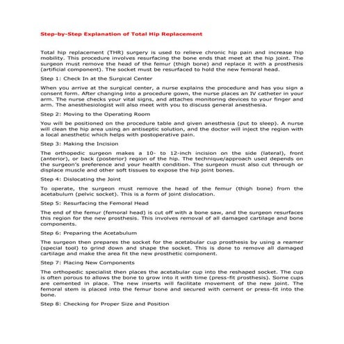 Hip Replacement Surgery Procedure-Dr Abhinav Kesarkar.pptx