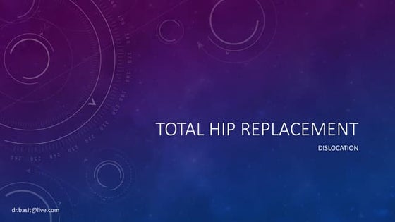 Hip Reduction Techniques | PPTX