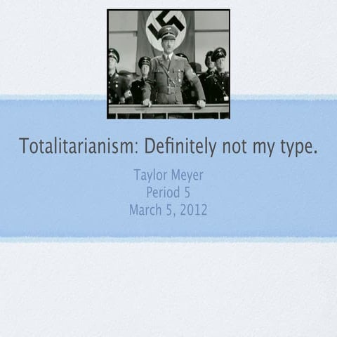 Totalitarianism | KEY