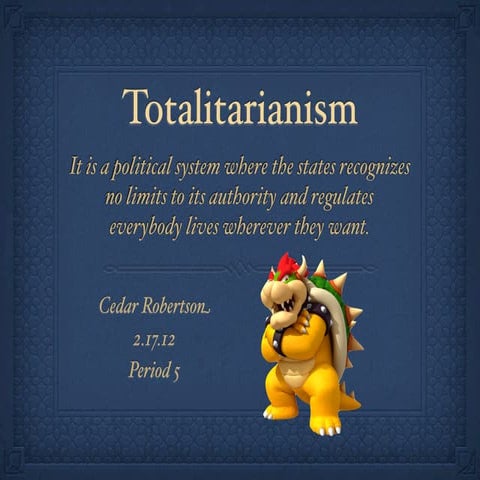 Totalitarianism | KEY