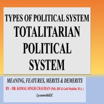 TOTALITARIAN SYSTEM types of totalitarian system.pdf