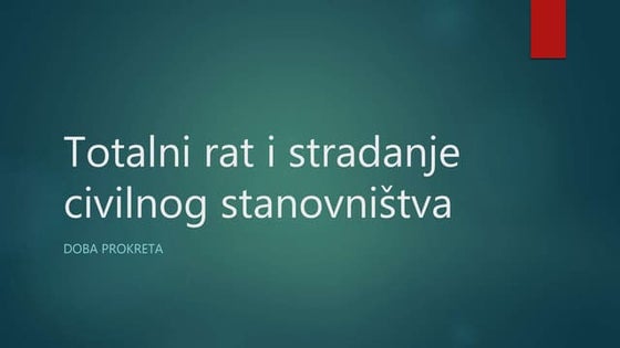 Aprilski rat i okupacija jugoslavije | PPTX