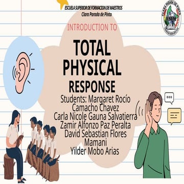 Comprehensive Guide to Total Physical Response (TPR) Language Teaching ...
