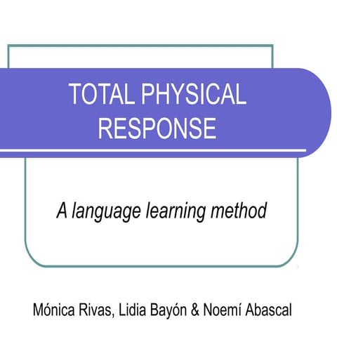 Total physical response power | PPT