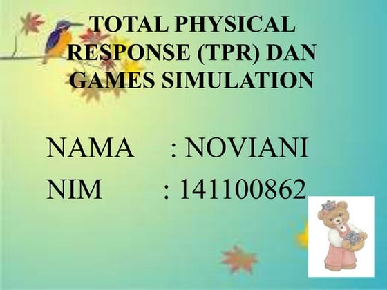 Teaching Children using TPR | PPT