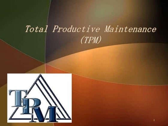 TPM 8 Pillars | PPT | Logistics | Business