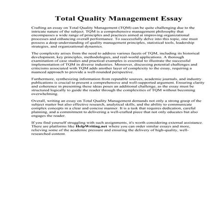 Total Quality Management Essay.pdf
