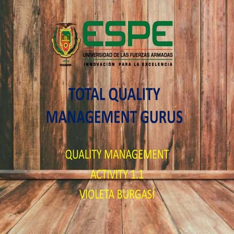 TQM - Crosby's Principle Philosophy (14 Points) | PDF