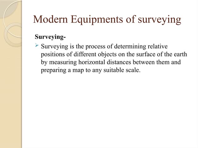 Total Station surveying | PPTX