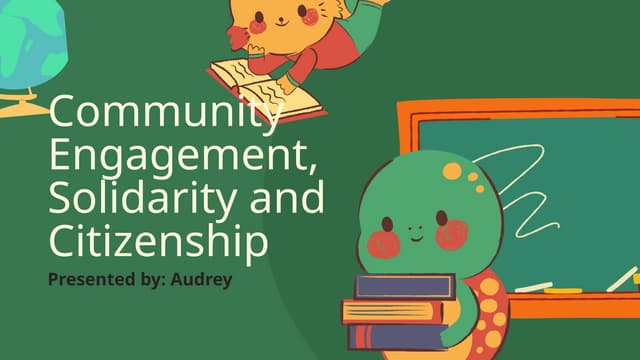 Community Types for Kids (2nd Grade) | PPTX