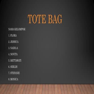 TOTE BAG.pptx