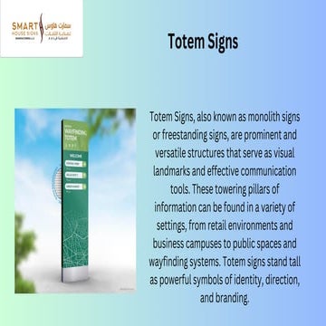 Totem Signs | PPT