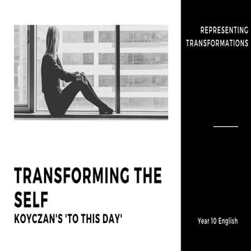 To This Day - Shane Koyczan | PPTX