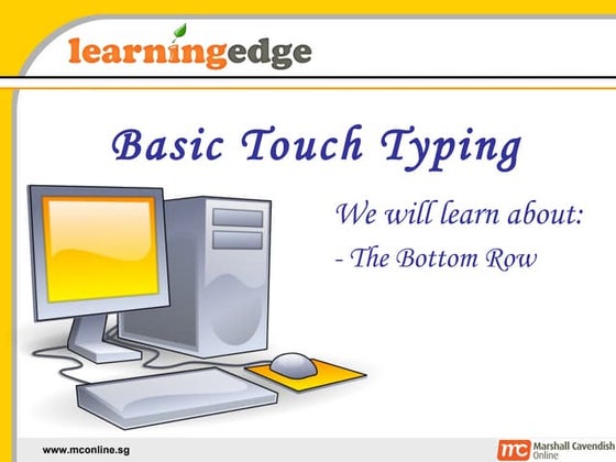 TouchTyping02 - the top row | PPT