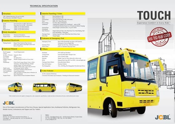 Nobel: JCBL manufactured School Bus | PPT