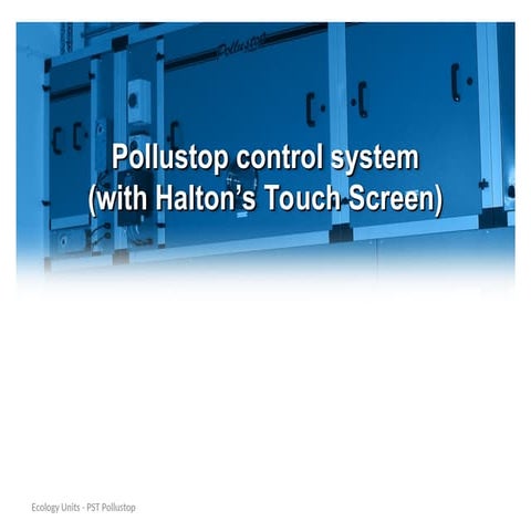 Touch Screen.ppt halton hood touch screen info | PPT