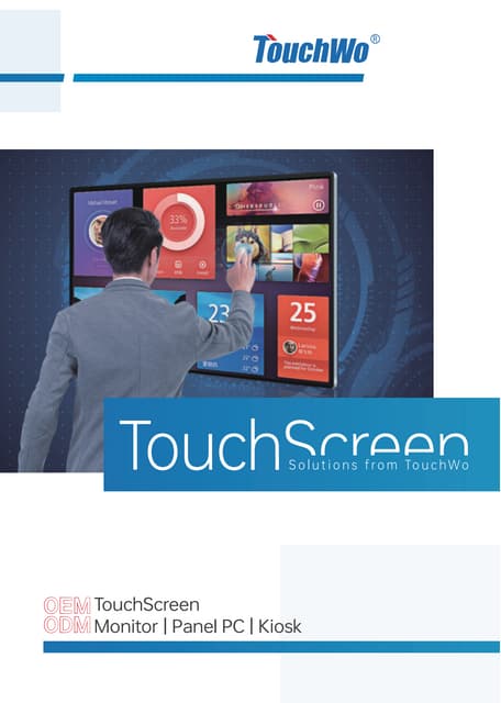 Touch Screen Kiosk - Catalog.pdf | Computer Peripherals | Computing