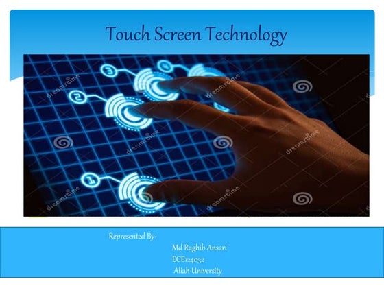 Touch screens | PPT