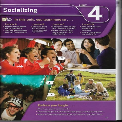 Touchstone level 4 unit 4 | PDF