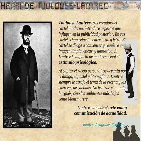 Henri De Toulouse Lautrec | PPTX