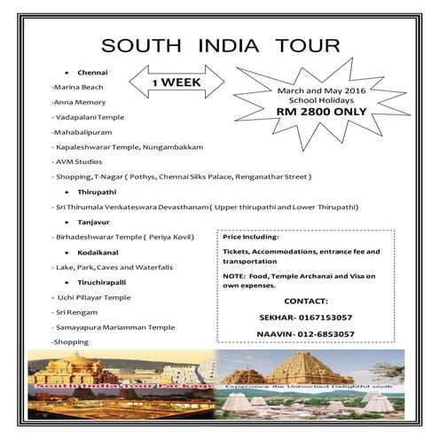Tour india and world | PDF