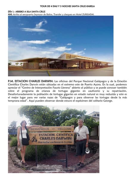 Flora y fauna de las islas galápagos | PDF