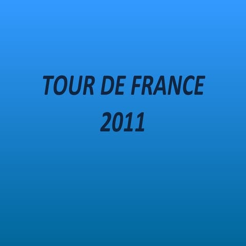 Tour de France | PPT