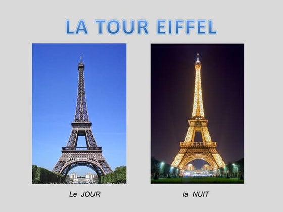 La présentation de la Tour Eiffel | PPT