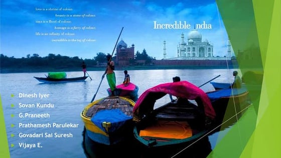 Tourism In India | PPT