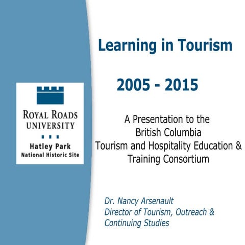 Learning in Tourism | PPT