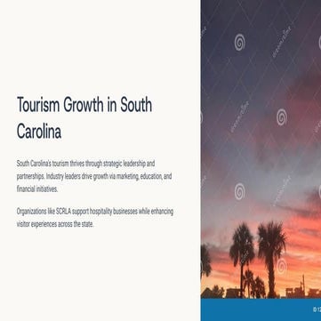 John Munro, Hilton Head Island - Tourism Growth in South Carolina | PDF