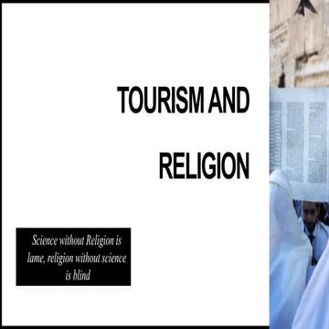 Tourism and religion | PPTX