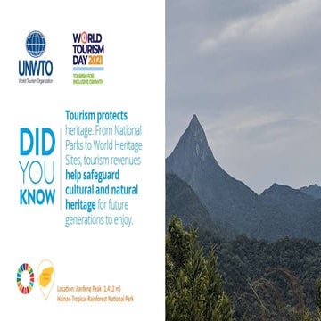 Tourism for inclusive growth- UNWTD2021- Hainan Images | PPTX