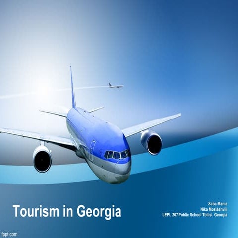 Tourism in Georgia | PPT