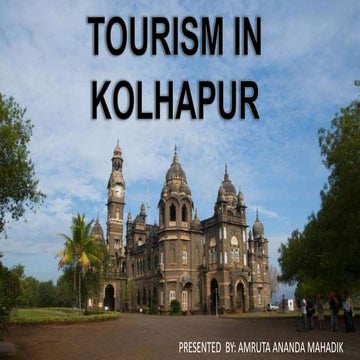 TOURISM IN KOLHAPUR.pptx