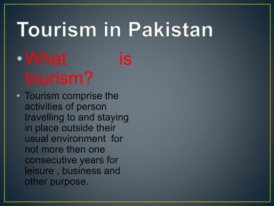 Mountain Ranges Of Pakistan From Tourism Guide Book | PPT