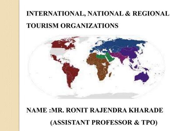 Different tourism organizations | PPT