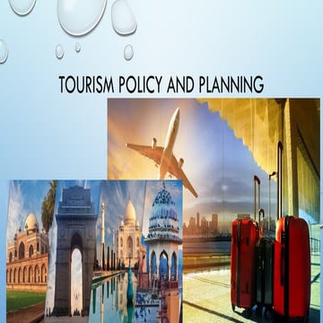 TOURISM POLICY AND PLANNING.pdrtdtffccptx | PPTX