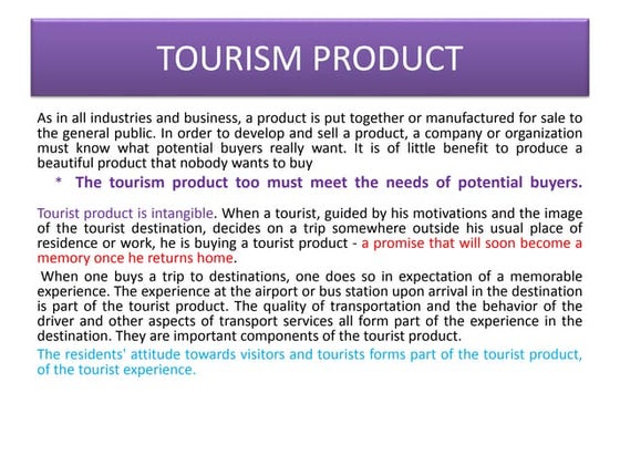 Whole Tourism System Model- Neil Leiper | PPT