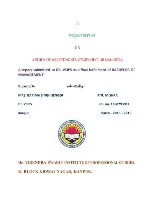 KERALA STUDY TOUR REPORT FOR TOURISM STUDENT | PDF