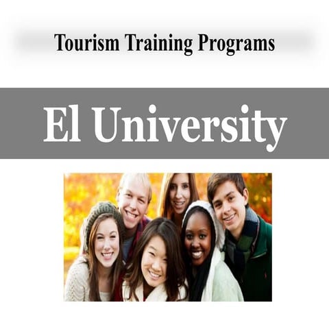 Tourism Training Programs | PPT